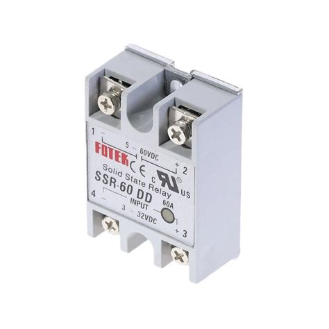 【จัดส่งที่รวดเร็ว】โซลิดสเตรีเลย์โมดูล Solid State Relay Ssr 10dd 25dd 40da 60dd 80dd 100dd โซลิด