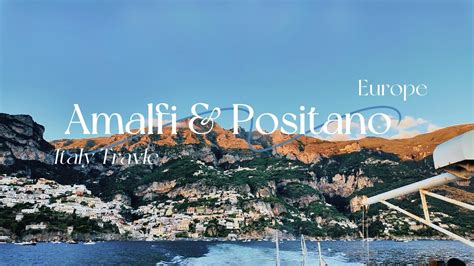 비와도 낭만있는 아말피 포지타노 여행 브이로그 🍋 이탈리아 남부여행 필수코스 🇮🇹 Youtube