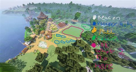 Any Ideas On What To Put In This Section Of Land R Minecraft