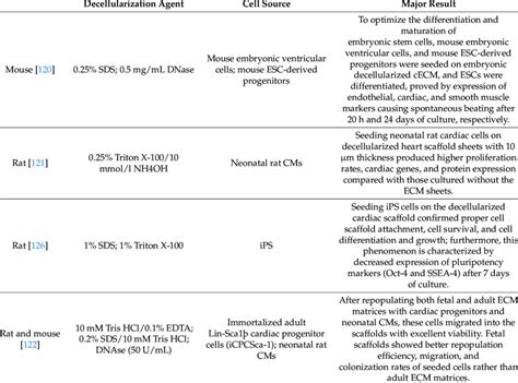 Rodent Natural Myocardial Ecm Used For Cardiac Patch Download Scientific Diagram