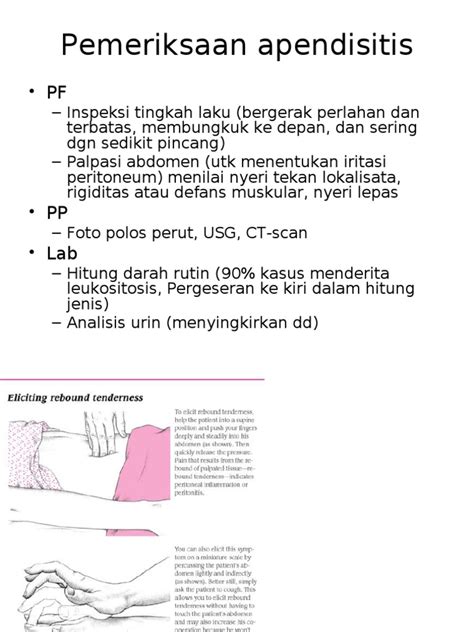 Pemeriksaan Apendisitis Pdf