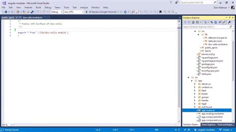 Better Angular App Architecture With Modules Creating A Third Party