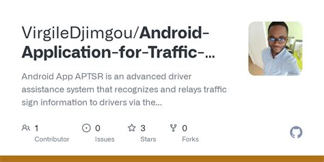 Github Virgiledjimgou Android Application For Traffic Sign