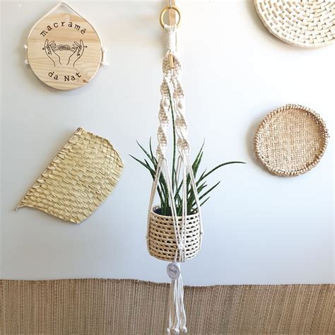 Suporte Para Planta Em Macramê Elo7 Produtos Especiais