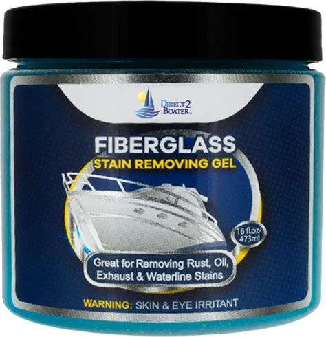 Fiberglass Stain Remover Gel 16 Oz Jar Fsr Cleaner Fsr