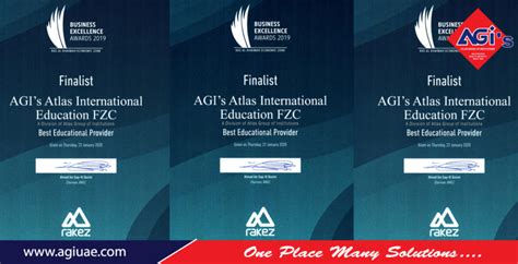 Rakez Business Excellence Award Career Campus Sharjah