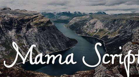 Mama Script Font Download Free For Desktop Webfont