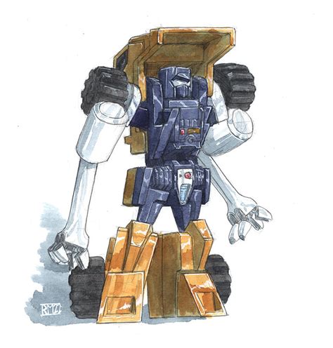 Transformers G1 Huffer By Tgping On Deviantart