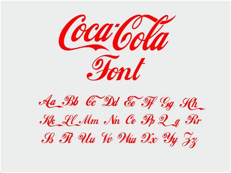 Coca Cola Alphabet Svg Coca Cola Font Coca Cola Clipart Svg Png Ai