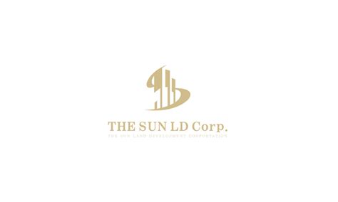 Lk디자인 The Sun Ld Corp 건설시행사 로고 제작