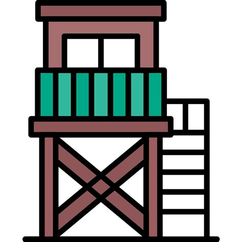 Watchtower Forest Outdoor Observation Tower Outpost Icon