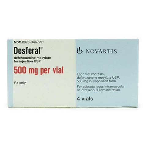 Desferal 500mg Injection Haeal