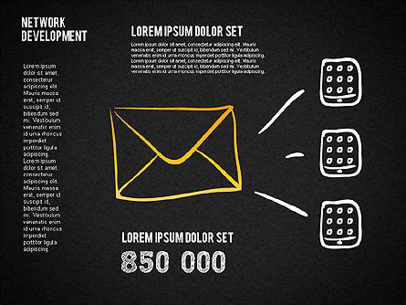 Network Development Shapes Presentation Template For Google Slides And PowerPoint