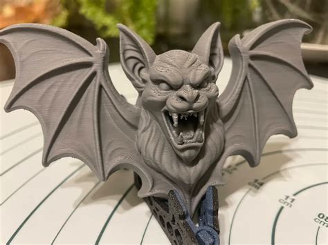 Gargoyle Bat Wall Decor Free 3d Print Model Makerworld