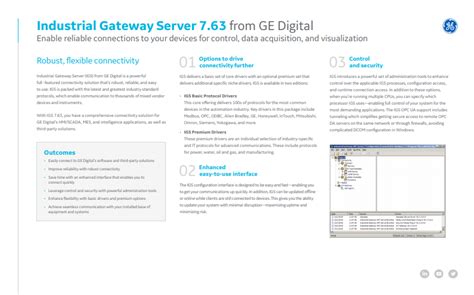 GE Digital Software Powerful Proven Automation Software