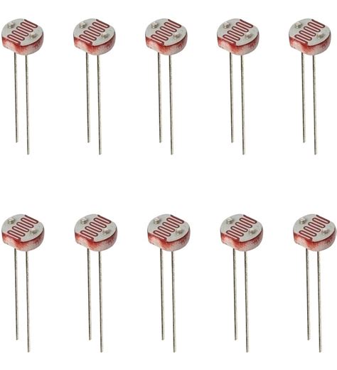 Ldr Sensor De Luminosidade 5mm 10 Peças Smartcomp Seu Fornecedor