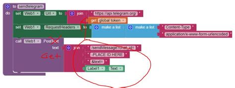 Bad Gateway Error Sending Message Using Telegram Bot Mit App