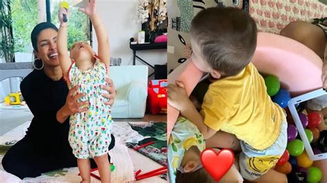 Priyanka Chopra S Baby Malti S Playdate At Their Los Angeles Home