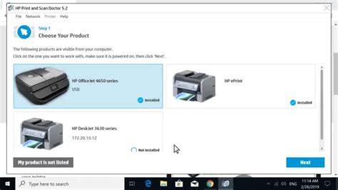 عیب یابی پرینتر به کمک Hp Print And Scan Doctor نماشا