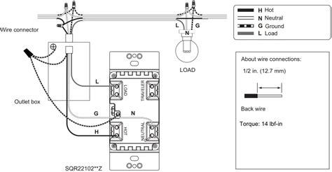 Scheider Electric Sqr22102whz Z Wave Plus 600 W Dimmer Instruction Manual