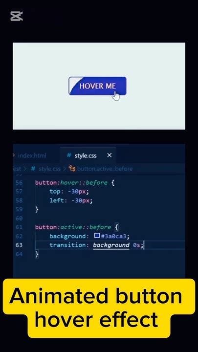 Animated Button Hover Improvecodingskills Coding Webdesign Frontenddeveloper Cssanimation
