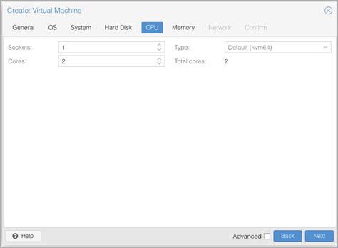 Deploy Scanner Instance Using Proxmox VE Web Interface