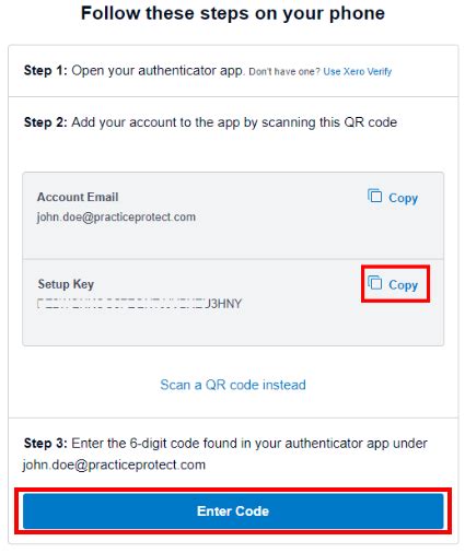 Enable One Time Passwords Mfa For Applications Practice Protect Support