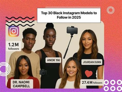 Top 30 Black Instagram Models To Follow In 2025 Social Tradia
