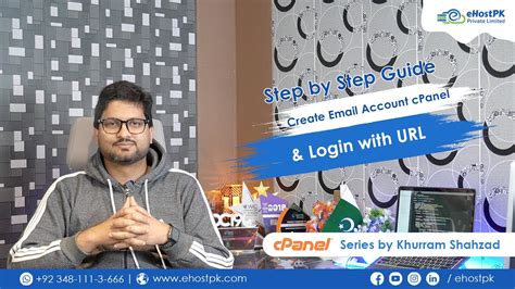 Step By Step Guide Create An Email Account In Cpanel And Login Learn With Khurram Shahzad