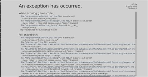 Vn Ren Py Waifu Academy V Irphaeus F Zone