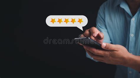 Customer Satisfaction Survey Concept Service Experience Rating Online Application Customer