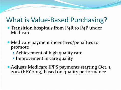 Ppt Value Based Purchasing Powerpoint Presentation Free Download