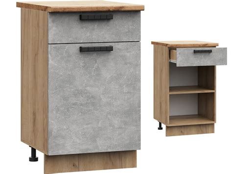 ШН1Я 500 шкаф нижний с ящ ф31 ПВ ЮЛИЯ сандал белый купить за 4660 руб в Краснодаре