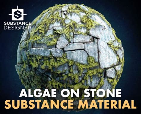 Algae On Stone Material Substance Flippednormals