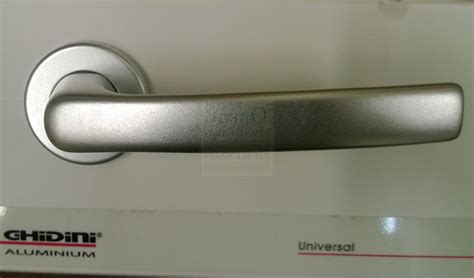 Maniglia Universal Senza Molla Argento Ferramenta Spanò