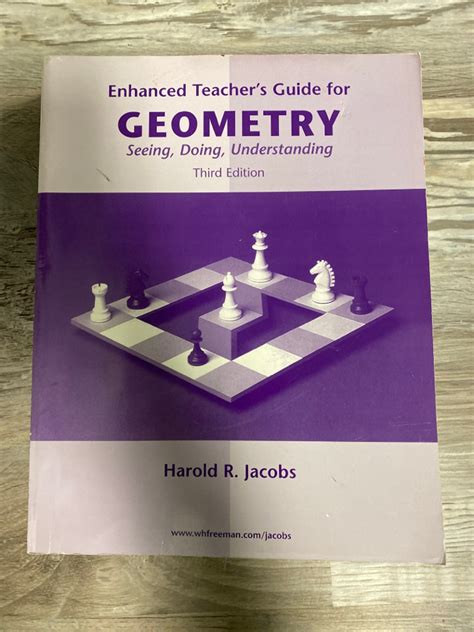 enhanced teacher s guide for geometry seeing doing understanding