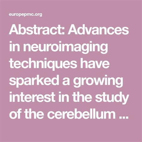 Cerebellum And Language Understanding Its Cognitive Role