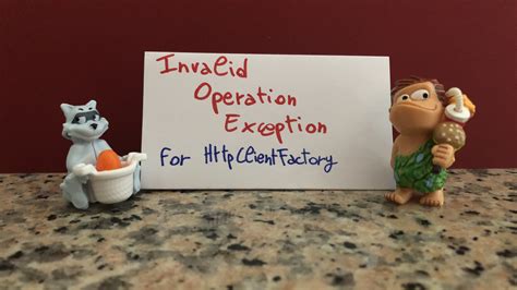 How To Solve Invalidoperationexception For Constructors Using