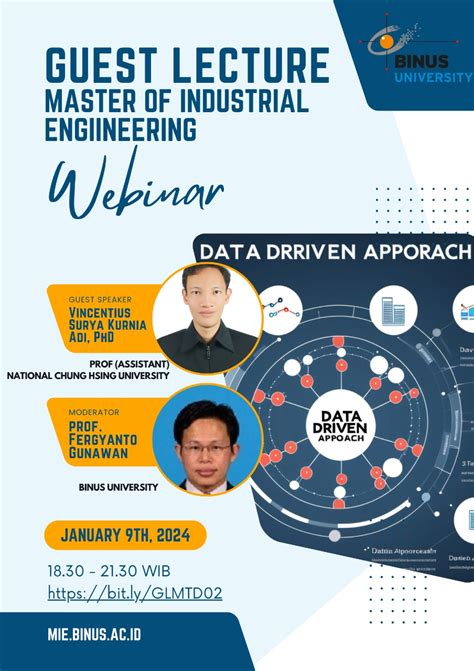 Guest Lecture Data Driven Approach In Industry Master Of Industrial Enginering