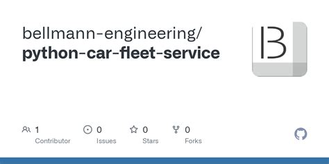 GitHub Bellmann Engineering Python Car Fleet Service