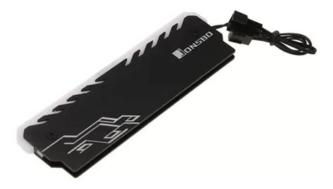 dissipador de calor rgb memória ram led ddr3 ddr4 parcelamento sem juros