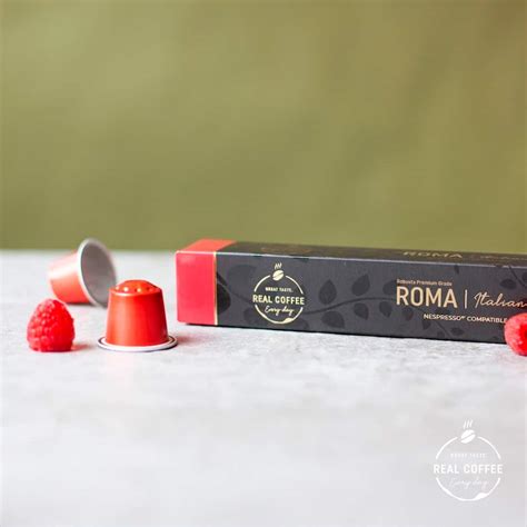 10 Cápsulas Café Espresso Roma Extra Strong Fair Trade Espresso Realcoffee Cl