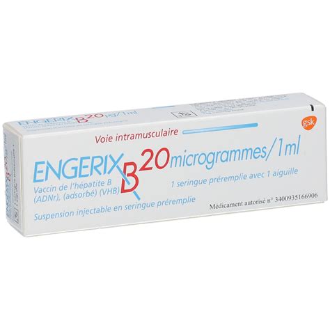 Engerix B Erwachsene Inj Suspiefertigspritze 1 St Mit Dem E Rezept