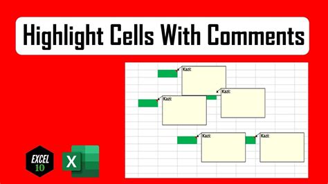 How To Highlight All Cells With Comments In Excel Artofit
