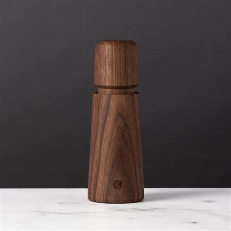 Modern Jesper Salt And Pepper Mill Dk Walnut Wood 66h The