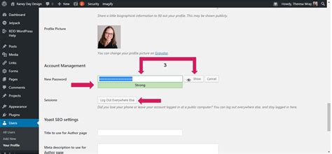 Resetting Your Wordpress Password