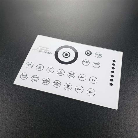 Custom Wifi Smart Touch Light Switch Tempered Glass Supplier