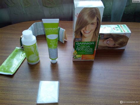 Краска для волос Garnier Color naturals creme - «8.1"Песчаный берег ...