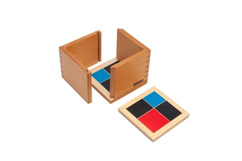 Montessori Materials Binomial Cube Box Only Premium Quality