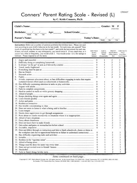 Connor Cprs Long Pdf